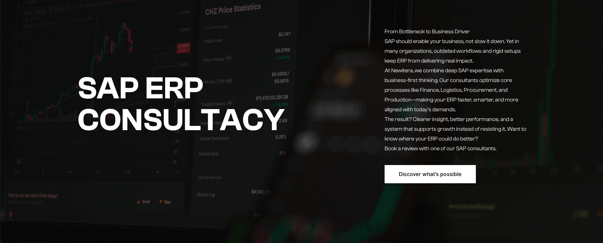 SAP ERP Consultancy: Transform Your Business Today - newITera